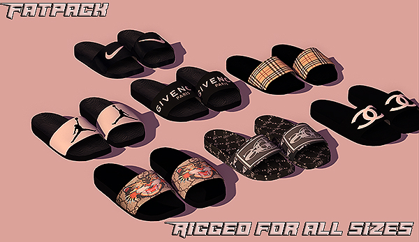 Second Life Marketplace Dg Designer Slides Fatpack